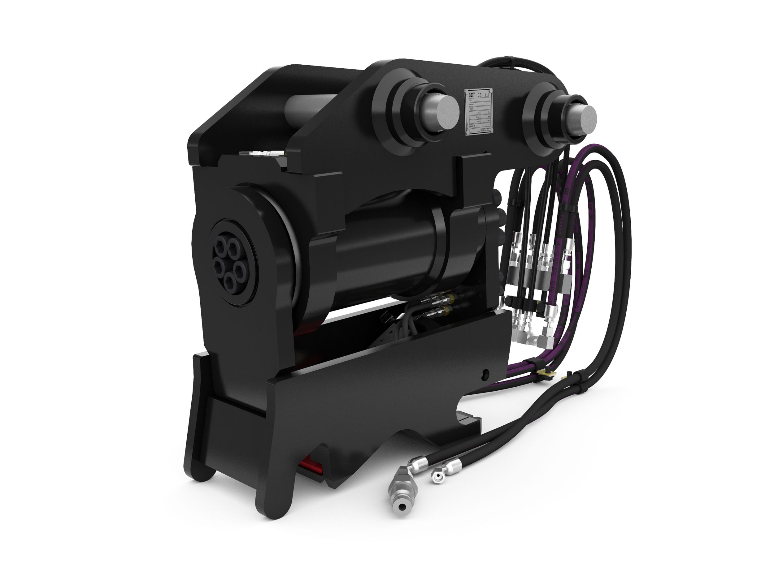 8 Ton Mini Excavators Tilting Dual Lock Pin Grabber | Peterson Cat