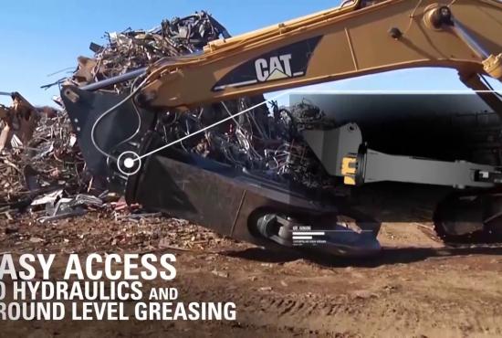 S3090 Rotating Scrap & Demolition Shear | Peterson Cat